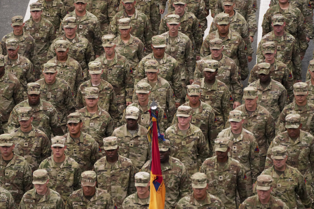 The Army turns 250. Trump turns 79. Cue funnel cakes, festive bling ...